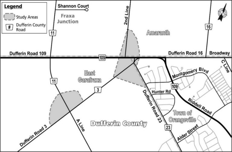 Dufferin County Road 109/ 2nd Realignment - dufferin
